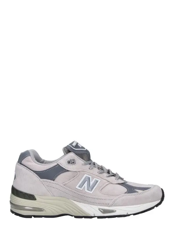 NEW BALANCE 991 Suede Low Top Sneakers - Grey