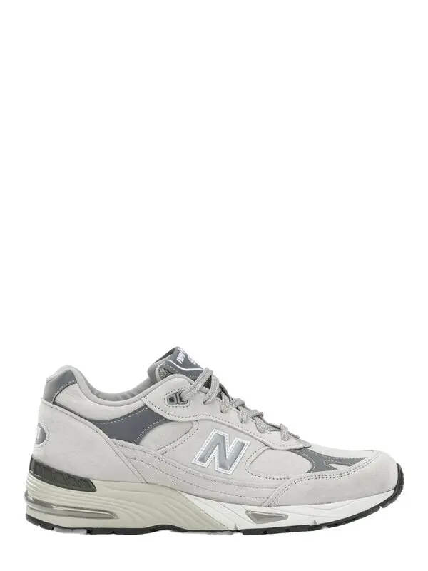 NEW BALANCE 991 Suede Low Top Sneakers - Grey