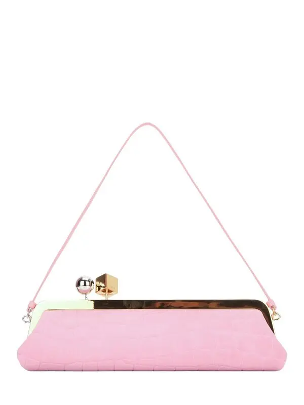 Jacquemus The Pochette Salon Shoulder Pouch - Lightpink