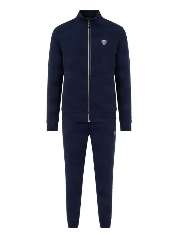 EA7 S Zip-up Track Jacket And Jogger Set - Armani Blue