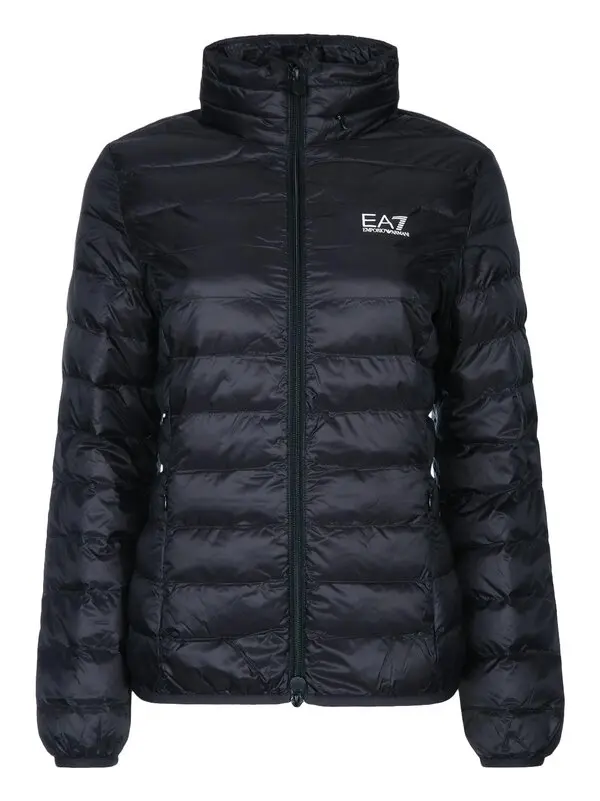 E.A.7 Padded Zip-up Bomber Jacket - Mc001