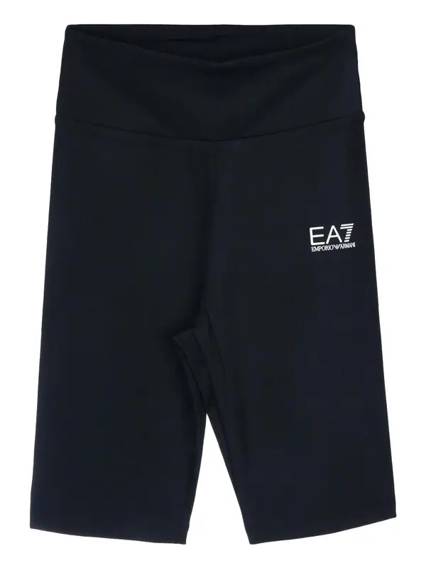 E.A.7 Stretch Polyamide Biker Shorts - Uc001