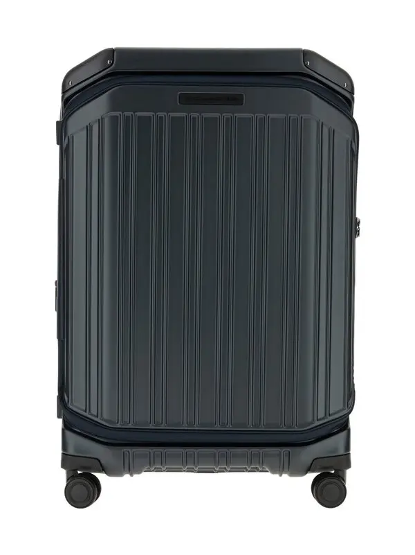 PIQUADRO Medium 4-wheel Trolley - Bluo