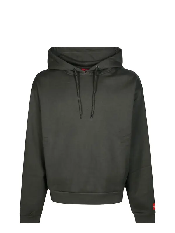 The North Face Pullover Hoodie With Box Logo - Verde