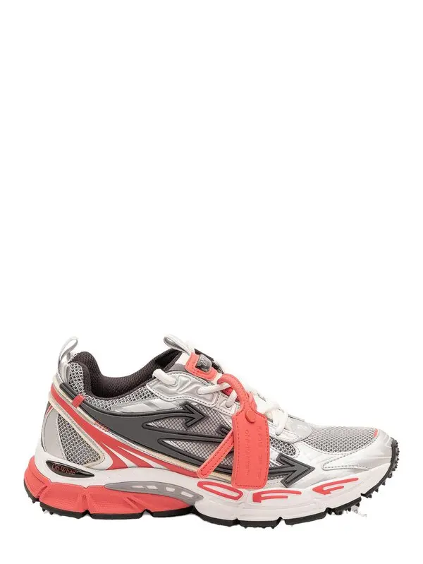Off-White M-ow Be Right Sneakers - Grey/red