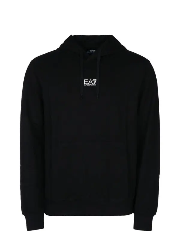 E.A.7 Train Core M Hoodie - 1200-black