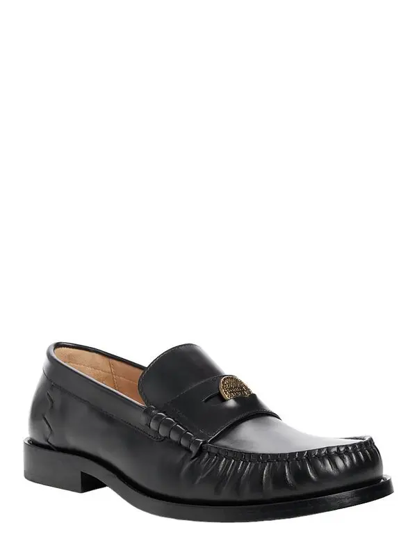 Bottega Veneta Penny Loafers - Nero