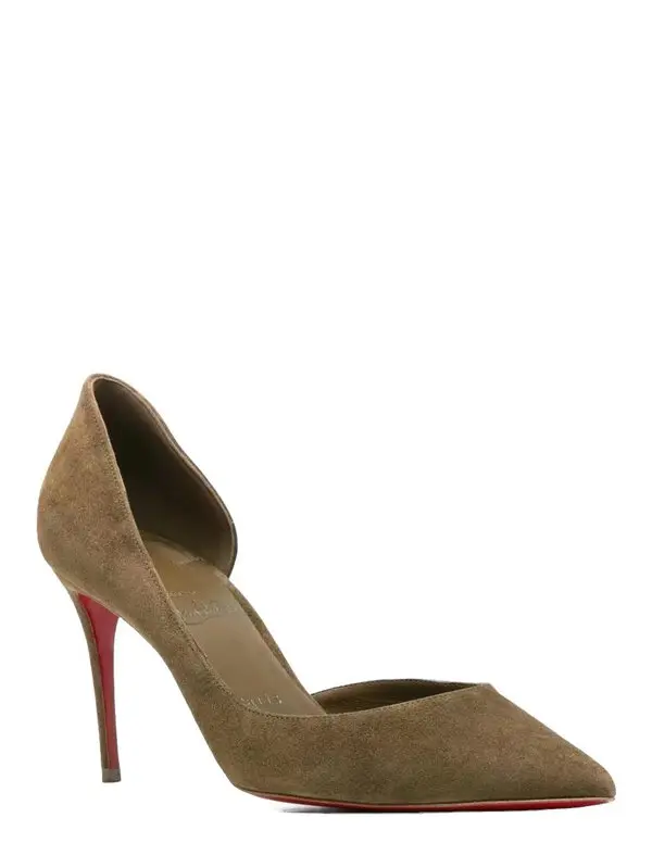 CHRISTIAN LOUBOUTIN Iriza Pointed-toe Pumps - Brown