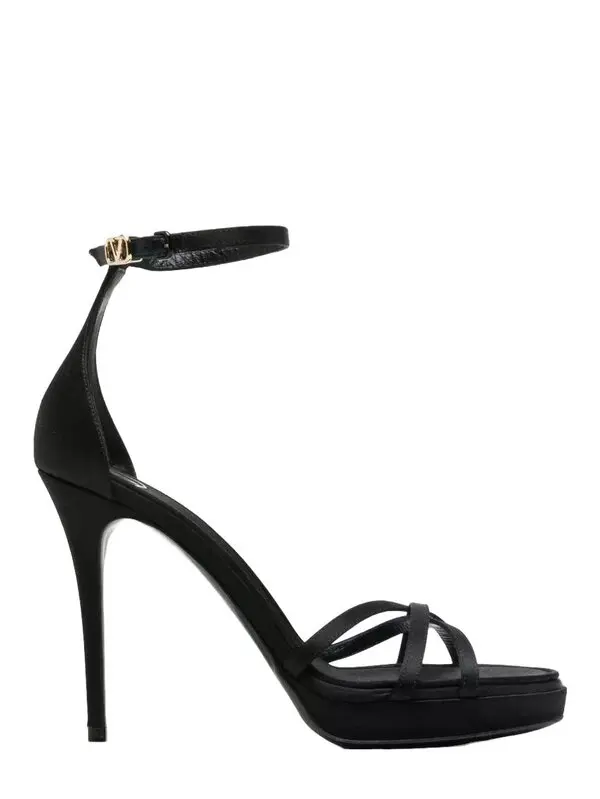Valentino Garavani Platform Stiletto Sandals - Black