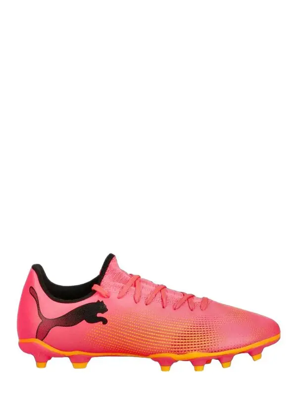 PUMA Future 7 Play Logo-print Low-top Sneakers - Pink