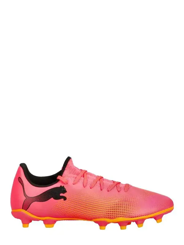 PUMA Future 7 Play Logo-print Low-top Sneakers - Pink
