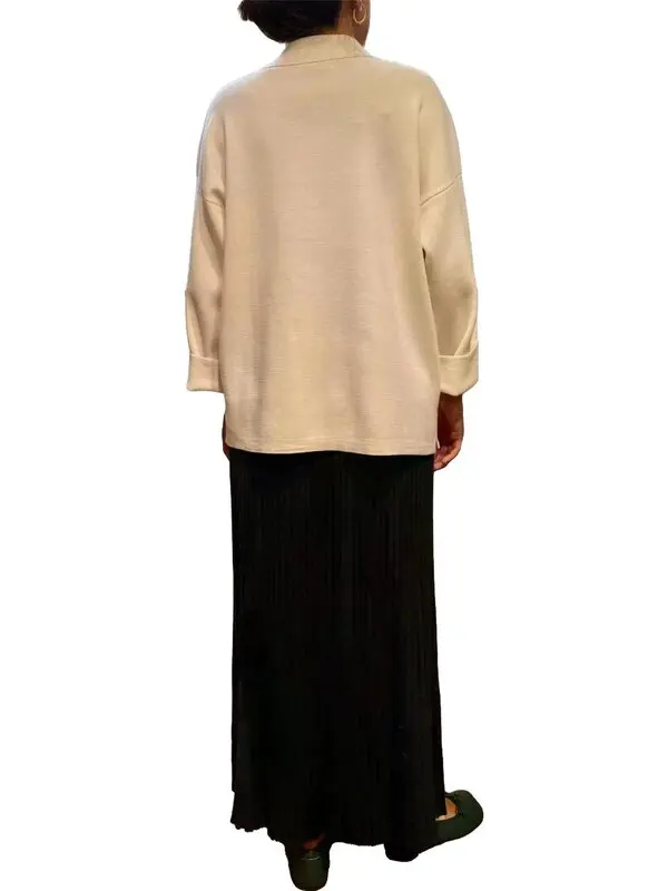 GRAN SASSO Double-breasted Knit Blazer - Neutrals