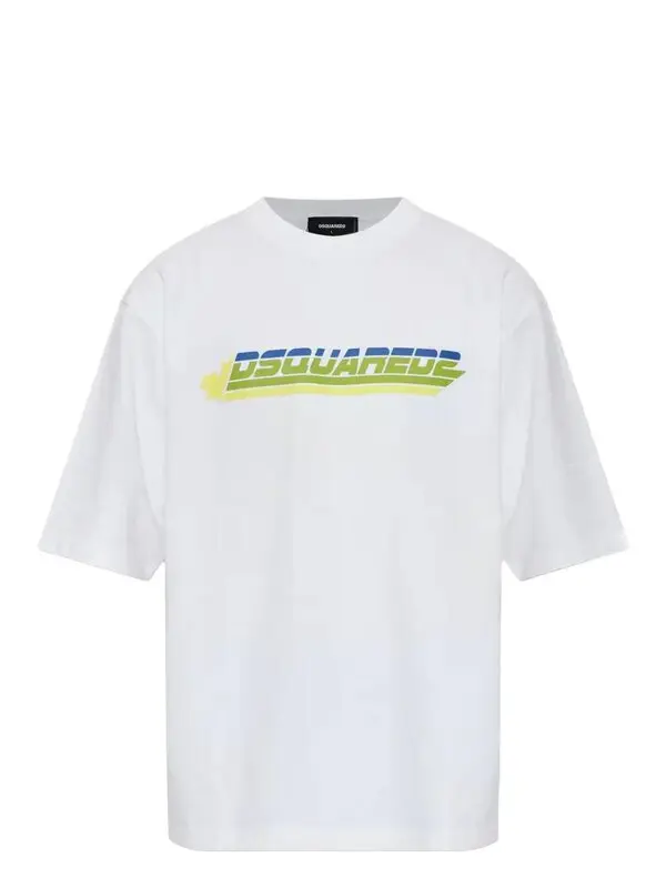 Dsquared2 Logo-print Cotton T-shirt - White