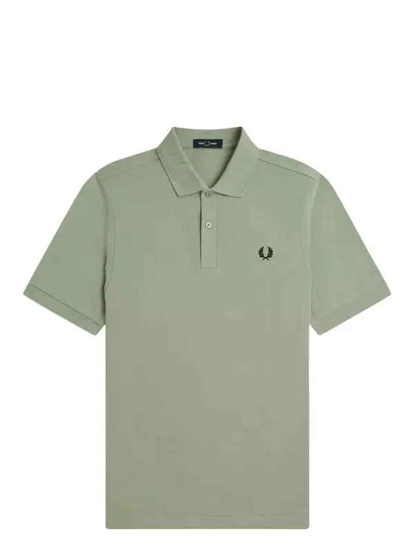 Fred Perry M3 Logo-embroidered Polo Shirt - Green