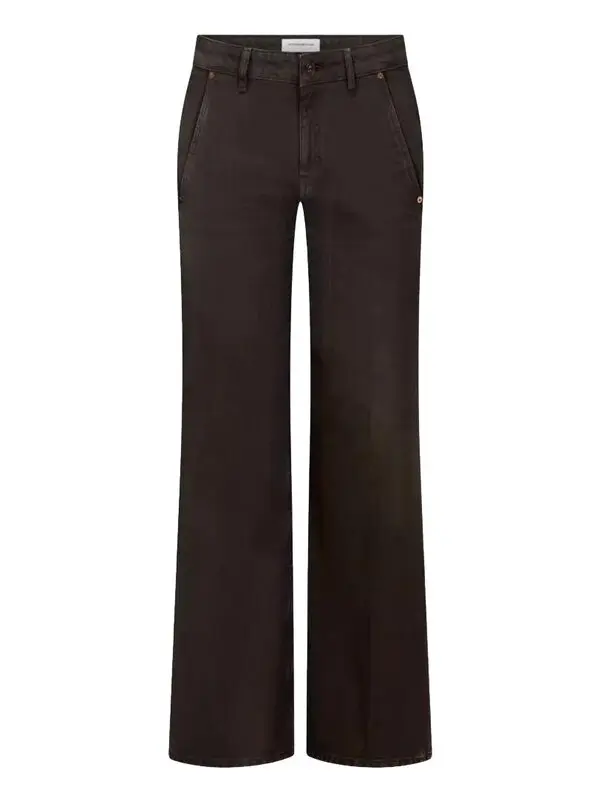 Victoria Beckham Gigi Jeans - Brown