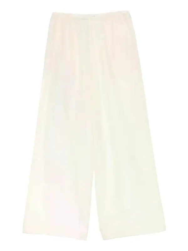 Cynthia Rowley Sheer Trousers - Neutrals