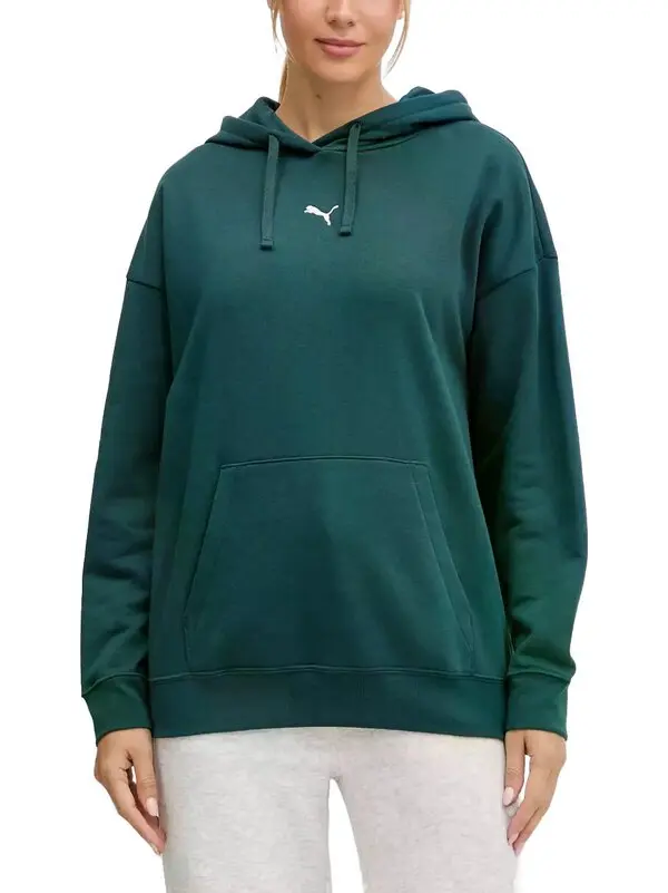 PUMA Embroidered Logo Hoodie - Green