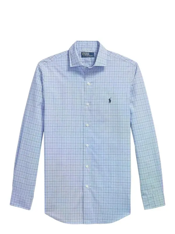 Polo Ralph Lauren Check-pattern Long-sleeve Shirt - Blue