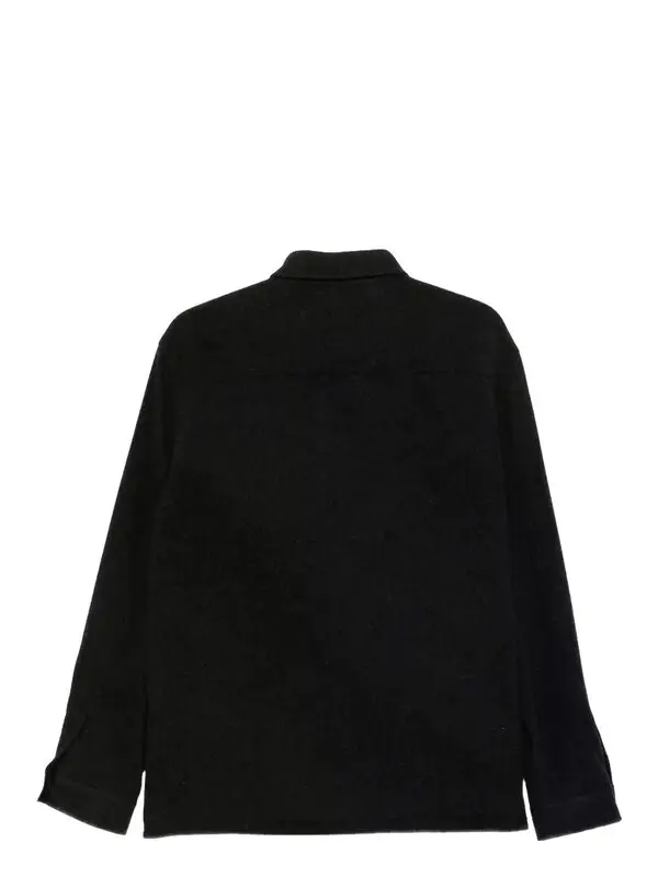 CELLAR DOOR Deodor Chest-pocket Button-up Shirt - Grey