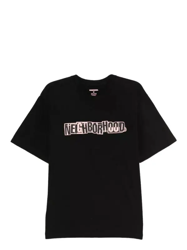 NEIGHBORHOOD Logo-print T-shirt - Black