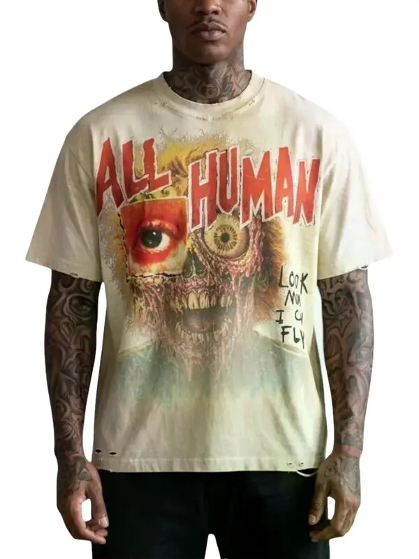ALL HUMAN Golden Years T-shirt - Neutrals