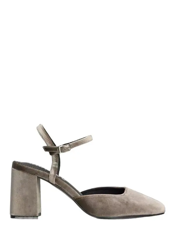 BIBI LOU Emily Suede Pumps - Grey