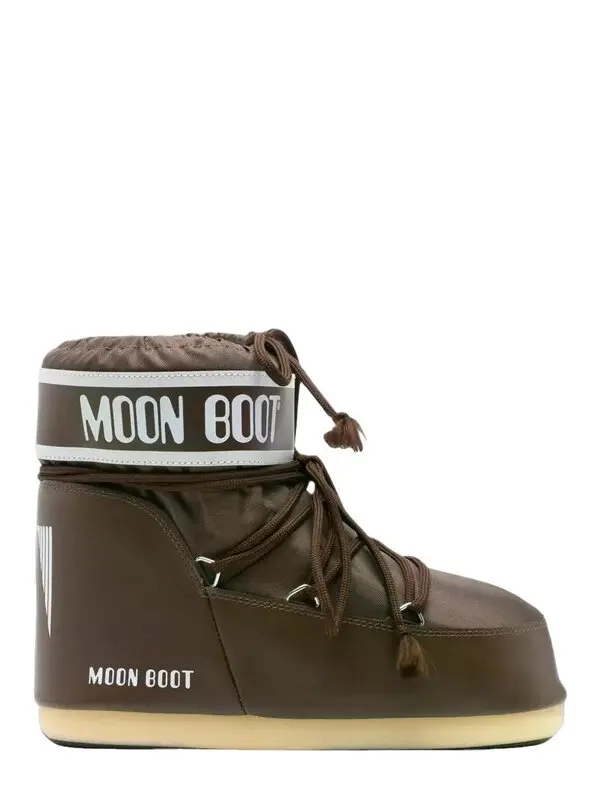 Moon Boot Icon Low Nylon Boots - Brown