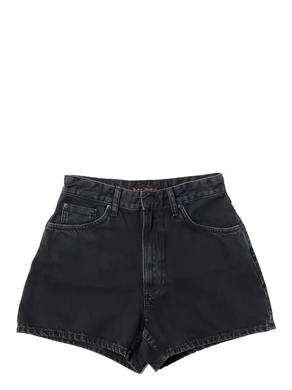 Nudie Jeans Maeve Denim Shorts - Black