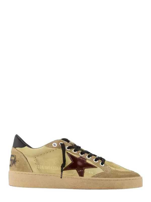 GOLDEN GOOSE Ball Star Low-top Sneakers - Yellow