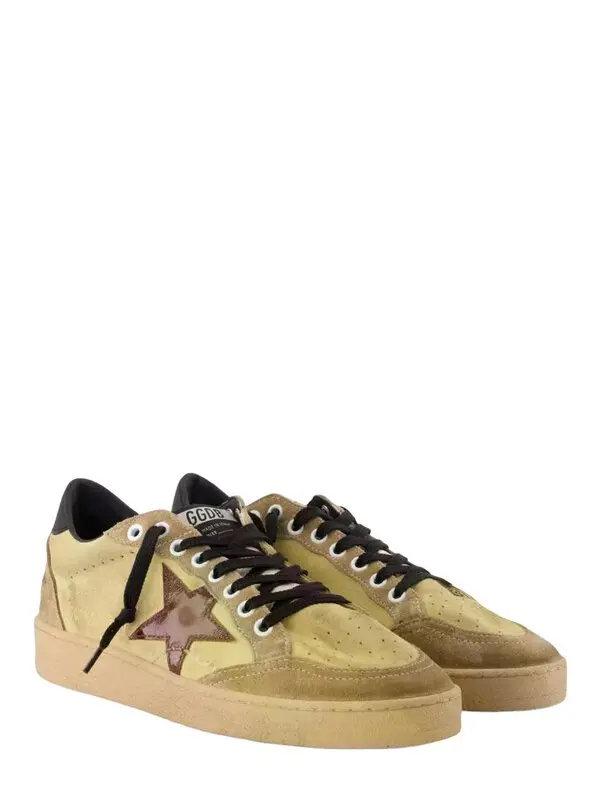 GOLDEN GOOSE Ball Star Low-top Sneakers - Yellow