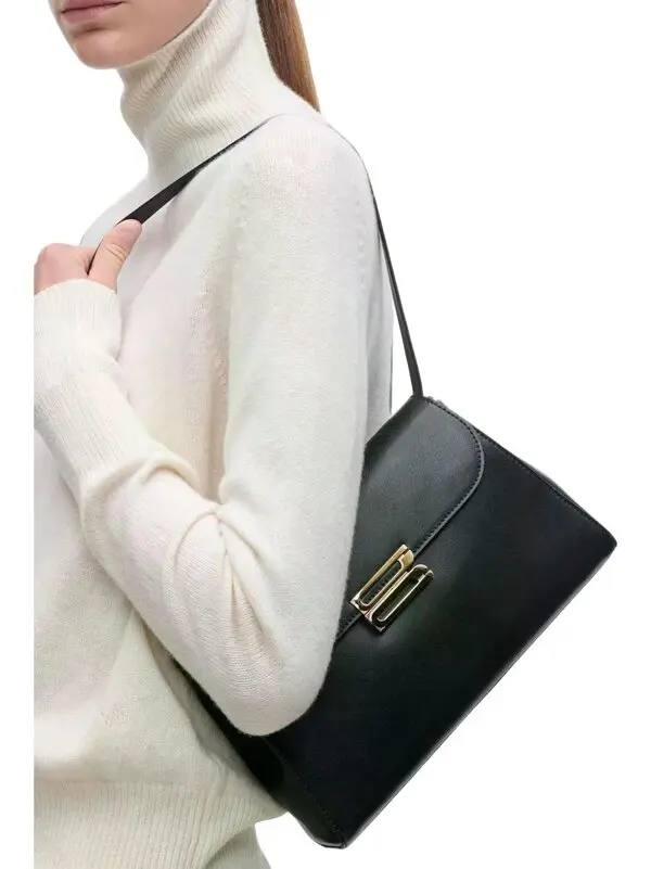 Victoria Beckham Dorian Trapeze Shoulder Bag - Black