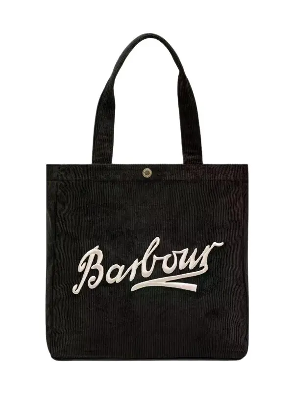 Barbour Carrick Corduroy Tote Bag - Green