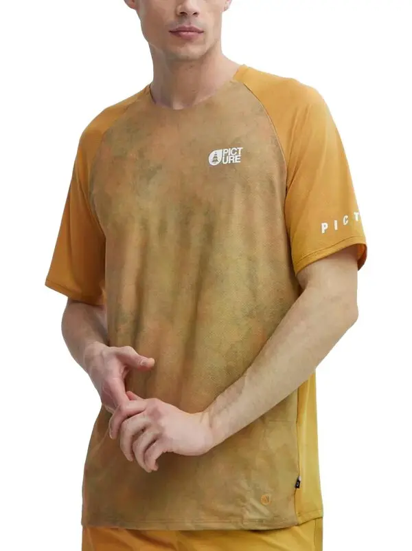 PICTURE ORGANIC CLOTHING Osborn Logo-print T-shirt - Orange