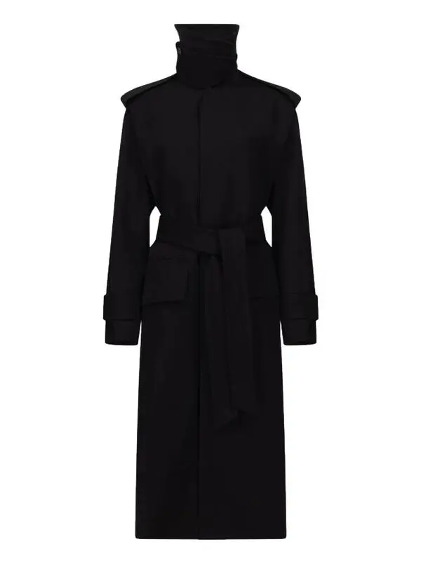 Victoria Beckham Philippa Trench Coat - Black