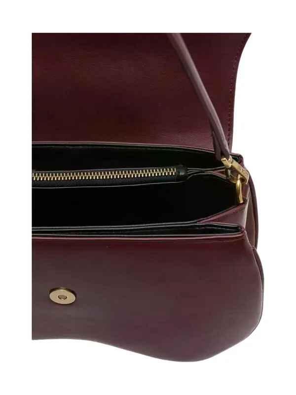 Just Cavalli Snake-plaque Shoulder Bag - Red