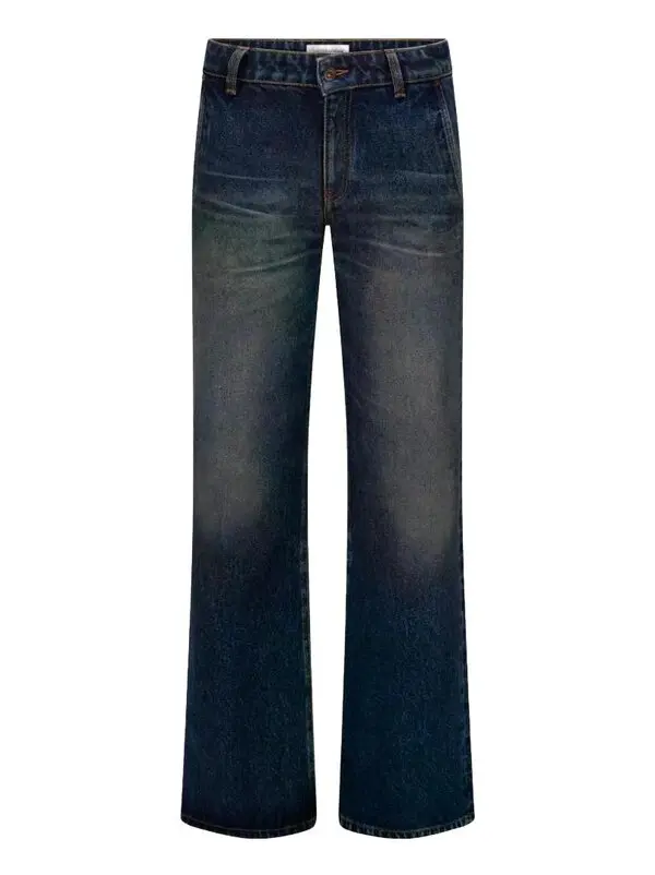 Victoria Beckham Gigi Wide-leg Jeans - Blue