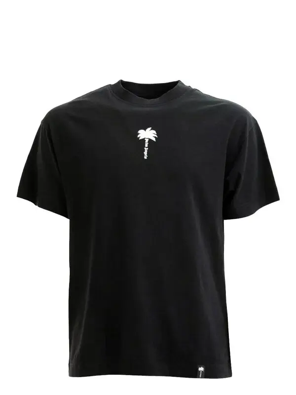 Palm Angels Cotton T-shirt - Black