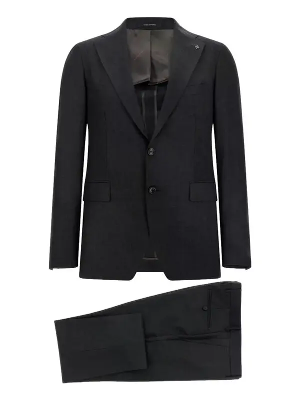 Tagliatore Vesuvio Wool Suit - Grey