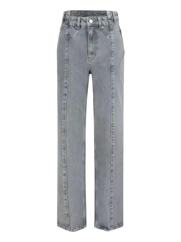 GANNI Belt-loop Jeans - Grey