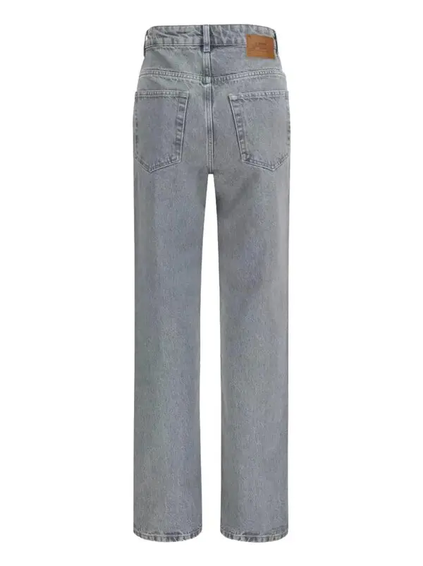 GANNI Belt-loop Jeans - Grey