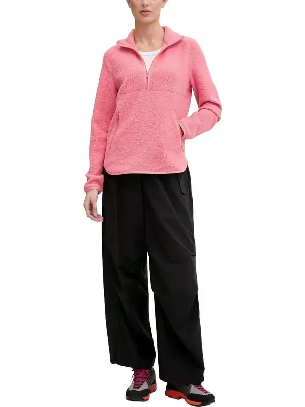 JACK WOLFSKIN Lite Curl Fleece Sweatshirt - Pink