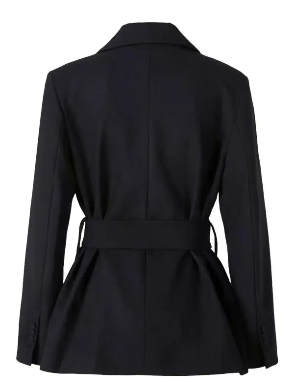 Dorothee Schumacher Refreshing Ambition Belted Jacket - Blue