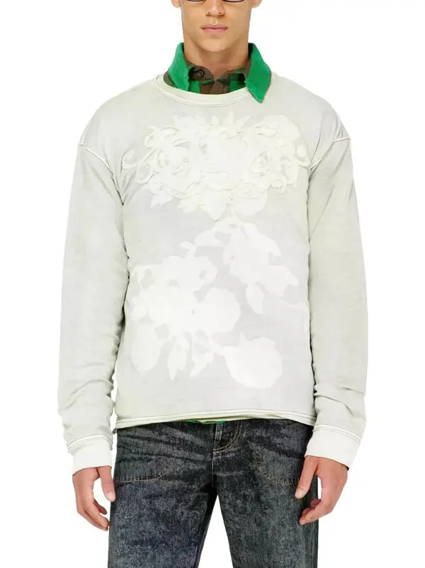 DIESEL® T-rivy-ls T-shirt - Neutrals