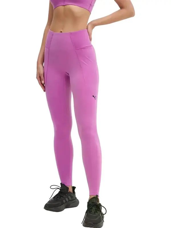 PUMA Logo-print Leggings - Pink