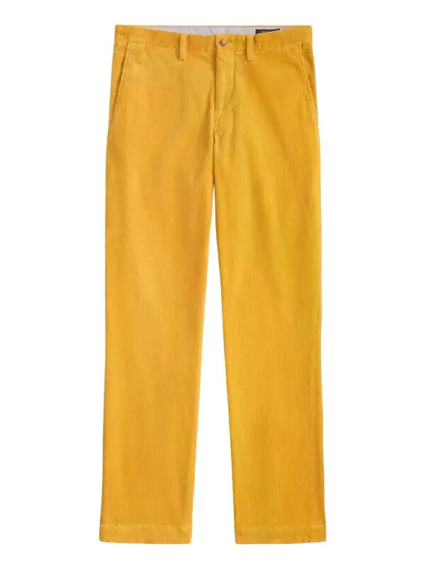 Polo Ralph Lauren Bedford Straight-fit Corduroy Trousers - Yellow