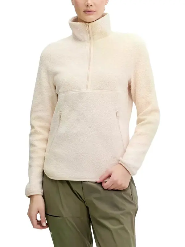 JACK WOLFSKIN Fleece Sweatshirt - Neutrals