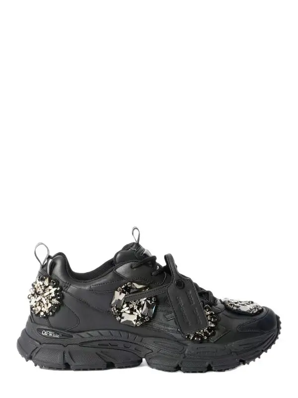 Off-White Be Right Back Embellished Sneakers - Black