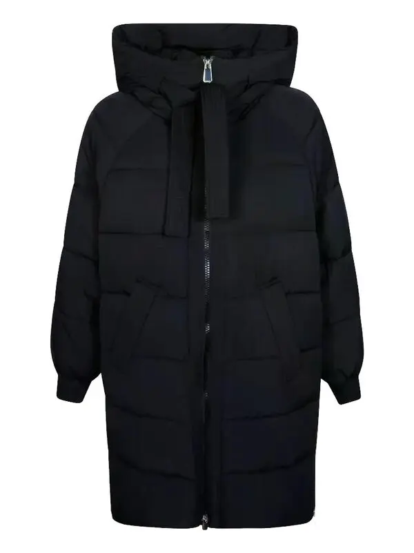Pinko Dalia Hooded Padded Coat - Black