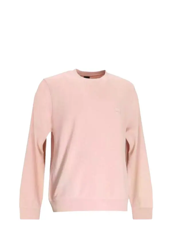 BOSS Logo Patch Sweatshirt - Pink