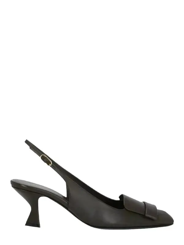 SERGIO ROSSI Slingback Pumps - Brown
